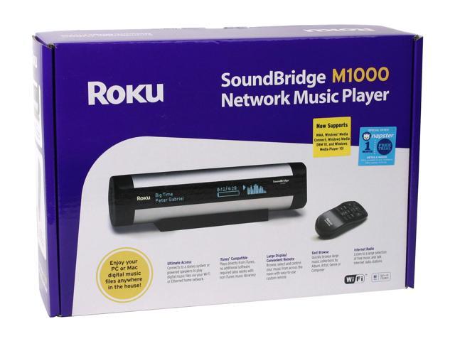 Open Box: Roku M1000 SoundBridge Network Music Player - Newegg.com