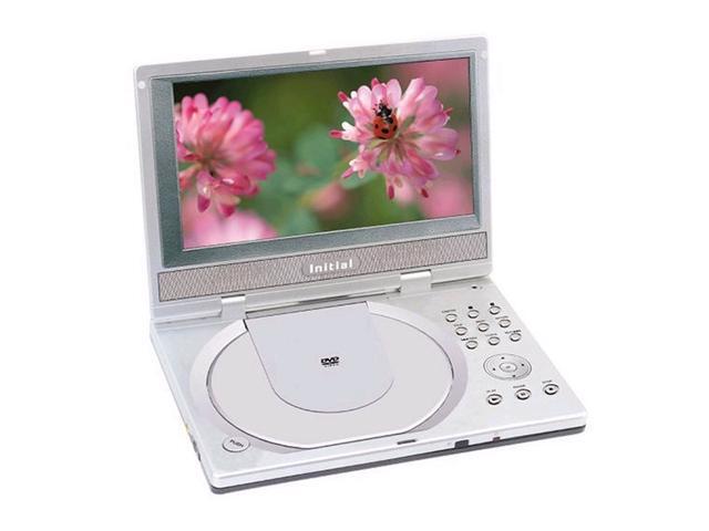 Initial IDM-830 Portable DVD Player W/ 8" 1:9 LCD - Newegg.com