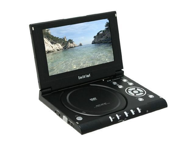 Initial IDM-850B Portable DVD Player with Carrying Case and 2 ...