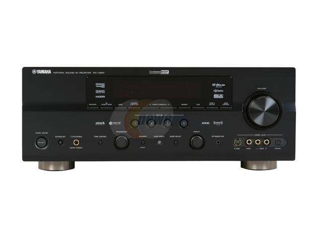 Open Box: YAMAHA RX-V863BL 7.2-Channel Digital Home Theater Receiver ...
