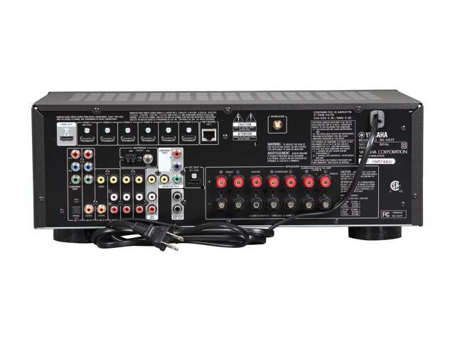 Yamaha RX-V577 7.2 CH Home Theater AV Receiver with Wi-Fi - Newegg.com