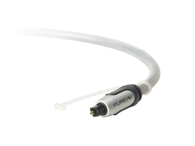 BELKIN PURE AV Model AV50000b08 8 ft. Digital Optical Audio Cable ...