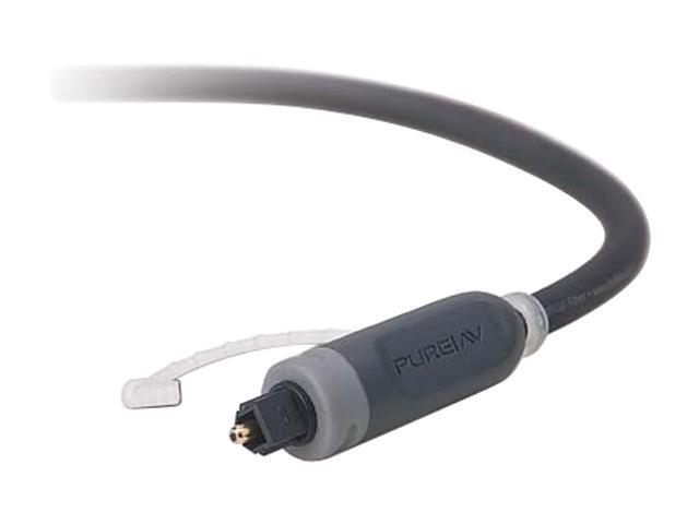 BELKIN PURE AV Model AV20000b06 6 feet Digital Optical Audio Cable ...
