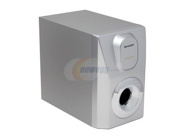 Refurbished: SHARP CD/Radio 5-Disc Changer Shelf System XL-MP60 ...