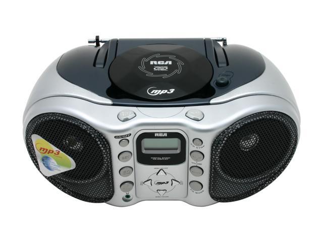 RCA Protable MP3 CD BoomBox RCD160 - Newegg.com