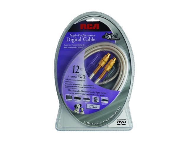 RCA Model DT12S 12 ft. S-Video Cable - Newegg.com