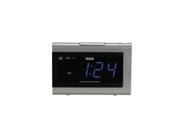 RCA RP5430 Clock Radio SmartSnooze Dual Wake with Large LED - Newegg.com