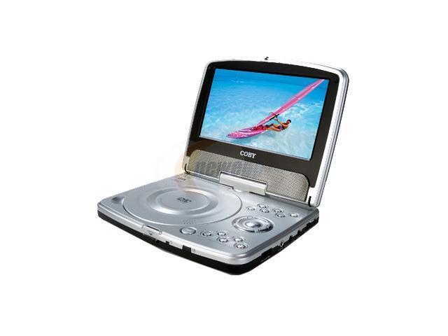 COBY TFDVD7333 Portable DVD/CD/MP3 Player With Swivel Screen - Newegg.com