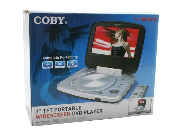 COBY TF-DVD7005 7" TFT Portable Widescreen DVD Player - Newegg.com