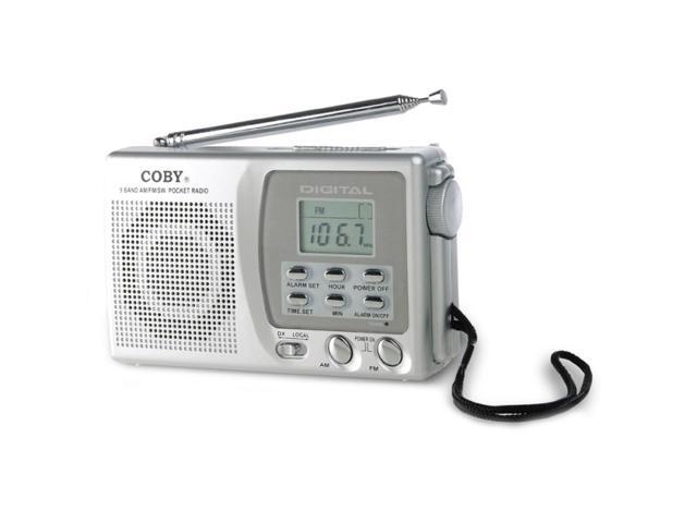COBY 9 World Band AM/FM/Shortwave Radio with Digital Display CX-CB91 ...