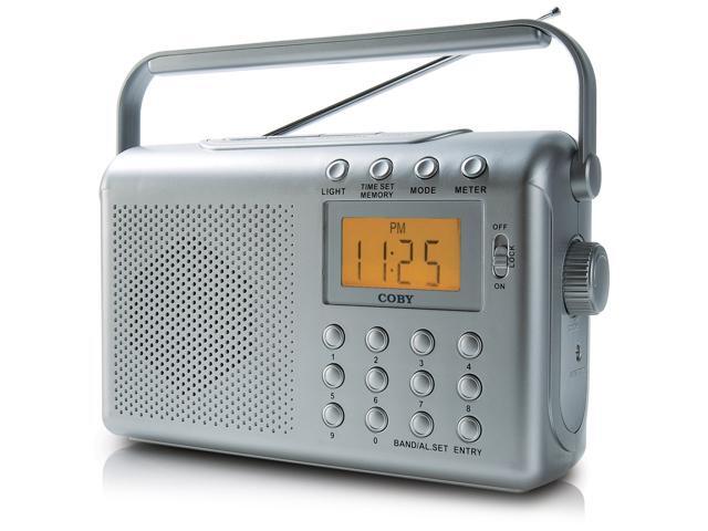 COBY CX789 Digital AM/FM/NOAA Radio with Dual Alarms - Newegg.com