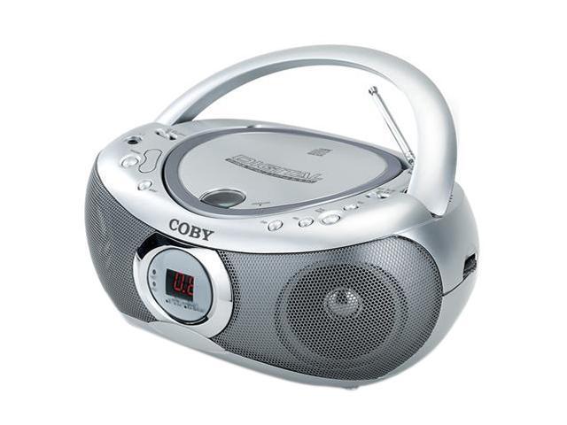 COBY Portable CD Player with AM/FM Radio CXCD236 - Newegg.com