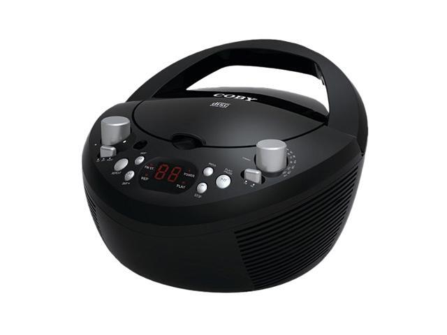 COBY Portable MP3/CD Player with AM/FM Stereo Tuner MPCD281 - Newegg.com