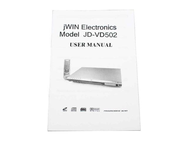 jWIN DVD Player JD-VD502 - Newegg.com
