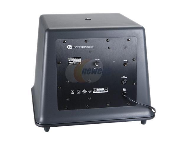 Boston Acoustics MCS 100 5.1 CH Black Speaker System - Newegg.com