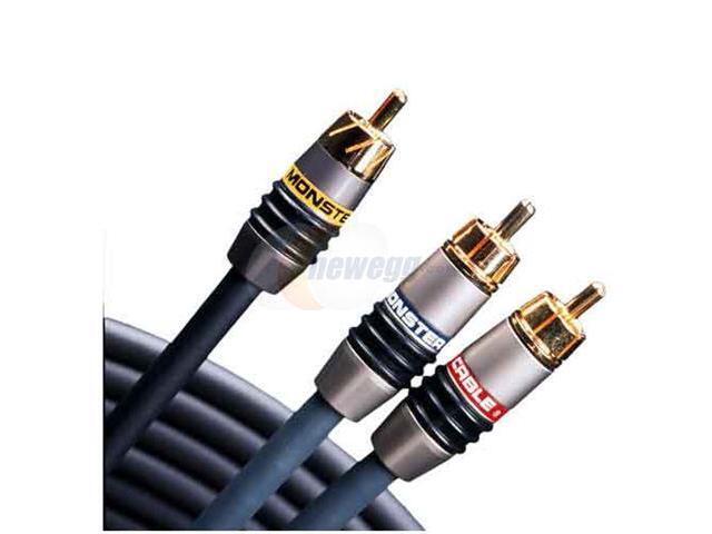 Monster Cable Model MV2AV25-2M 6.6 ft. Video 2/Interlink 250 A/V ...