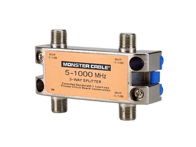 Standard 3 Way RF Splitter For CATV Signals - Newegg.com