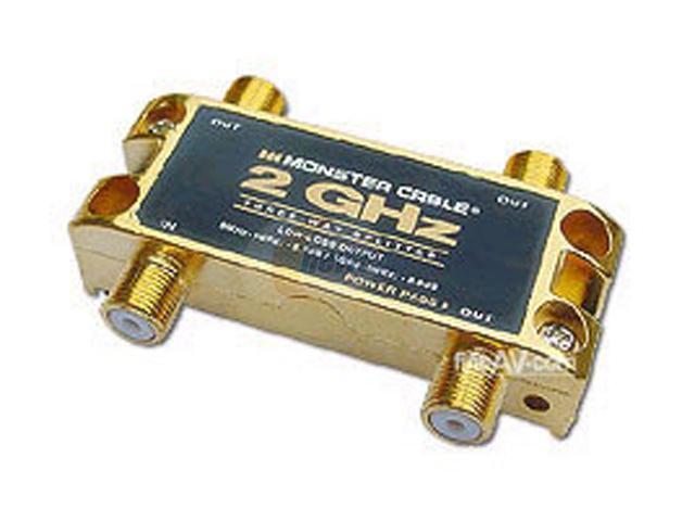 3 Way 2 GHz Low-Loss RF Splitters for TV & Satellite - Newegg.com
