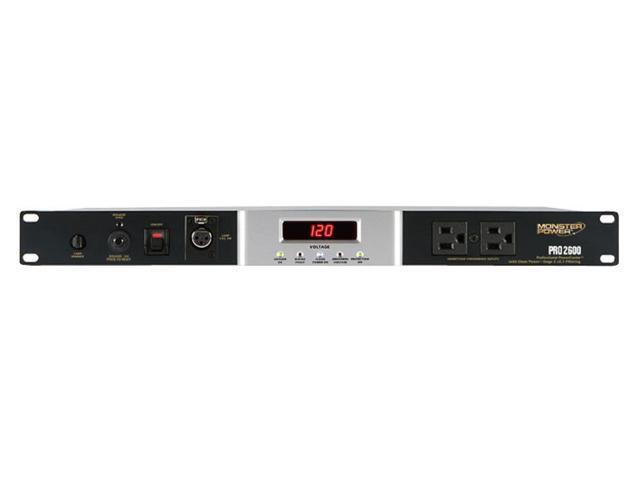 MONSTER Pro Power 2600 10 Outlets PowerCenter with Clean Power Stage ...