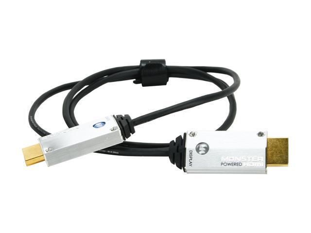 Monster - SuperThin High Speed Powered HDMI cable (3.28 FEET) - Newegg.com