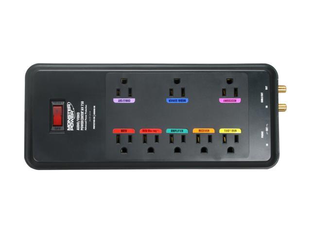MONSTER MP AV 750 8 Outlets Audio Video PowerCenter - Newegg.com