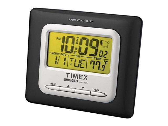 TIMEX Radio Controlled "Atomic" Alarm Clock T045B - Newegg.com