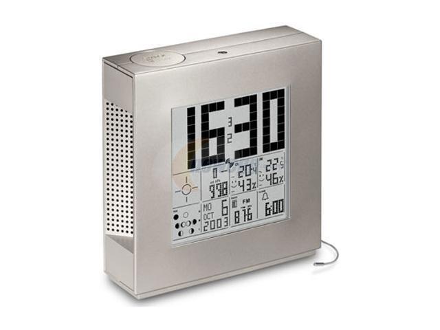 Oregon Scientific PSM03A-G Starck Medium Music Clock - Gray - Newegg.com