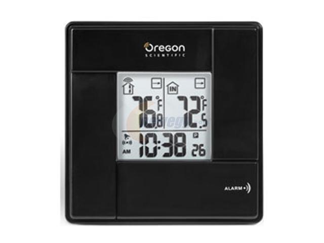 Oregon Scientific RAR381-BK Wireless Indoor/Outdoor Thermometer with ...