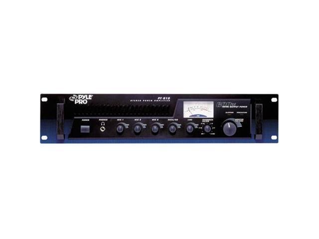 PYLE AUDIO - PylePro 19" Rack Mount 600 Watt Amplifier/Mixer (PT610 ...