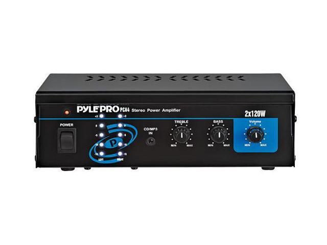 PYLE PCA4 Mini 2x120 Watt Stereo Power Amplifier - Newegg.com
