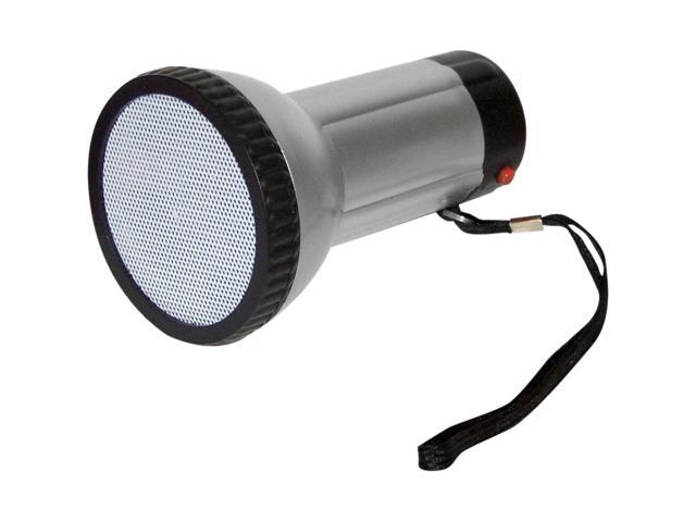 PYLE PMP10 Silver Mini Handheld Megaphone Bull Horn Voice Amplifier ...