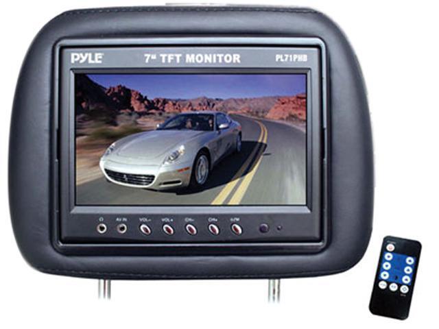 PYLE 7" Black Adjustable Headrest TFT-LCD Monitors (Pair) - Newegg.com
