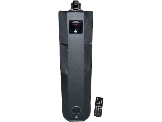 PYLE PHST92IBK 2.1 CH Home Theater Tower w/ iPod & iPhone Dock Single ...