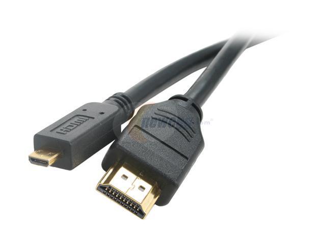 Link Depot HDMI-15-MICRO 15 ft. HDMI Standard to HDMI Micro Cable ...
