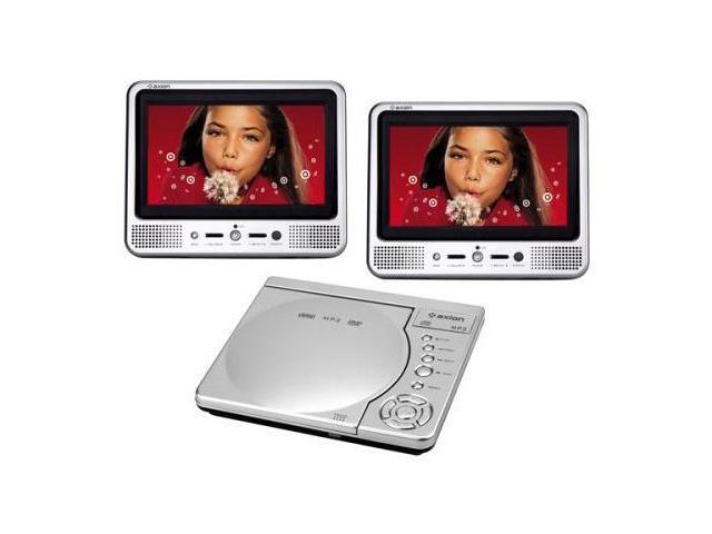 Axion AXN-6079 7" Widescreen Twin-Monitor Road Theater System - Newegg.com