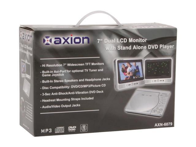 Axion AXN-6079 7" Widescreen Twin-Monitor Road Theater System - Newegg.com