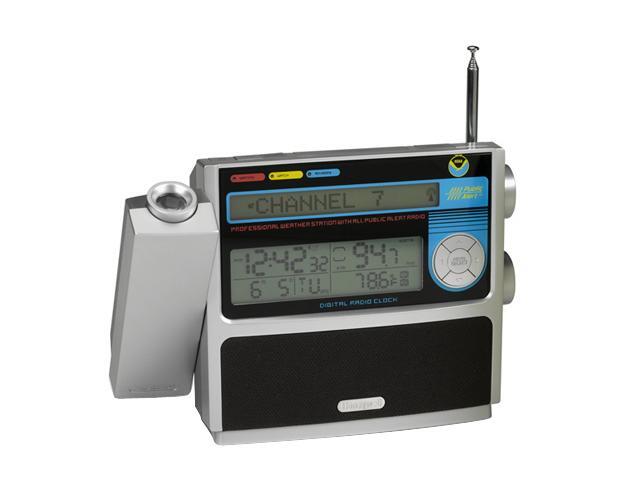 Honeywell PCR507W Atomic Projection Clock with NOAA and FM radio ...