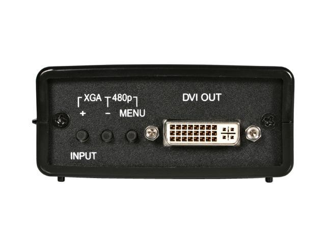 StarTech.com Composite/S-Video to DVI-D Video Converter with Scaler ...