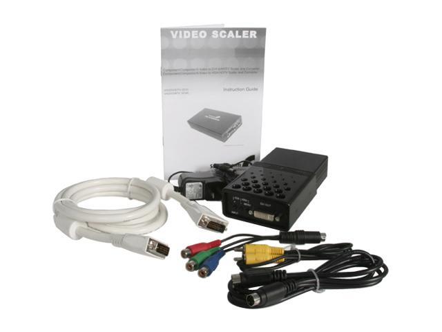 StarTech.com Composite/S-Video to DVI-D Video Converter with Scaler ...