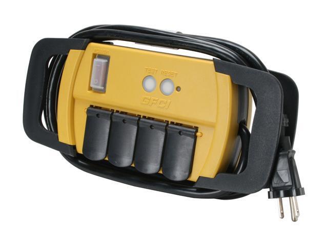 Power Sentry 100586 4-Outlet Power Center with GFCI - Newegg.com