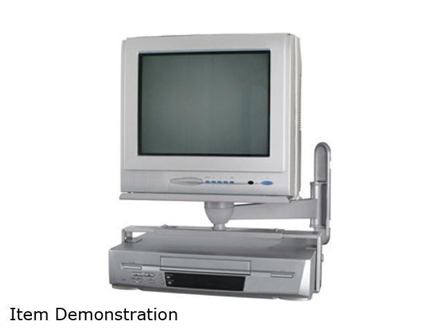 AVF Eco-Mount Series EC215S Silver 13" - 21" CRT TV Wall Mount W/ VCR ...