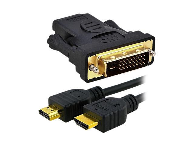 6 Foot Gold HDMI Male/Male Digital Audio/Video HDTV/Home Theater Cable ...
