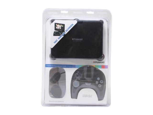 Polaroid PDV-077PT Portable DVD Players Black - Newegg.com