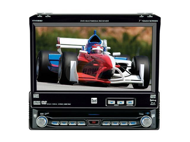 Dual 7" In-Dash LCD Monitor w/DVD Player - Newegg.com