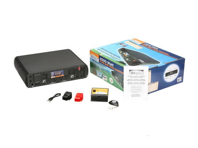 Sunforce 11260 2500 Watt Pure Sine Wave Inverter - Newegg.com