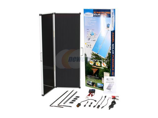 Sunforce 50232 30 Watt Folding Amorphous Solar Panel Kit - Newegg.com