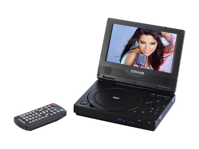Craig CTFT716 Portable DVD Player 7" Screen - Newegg.com