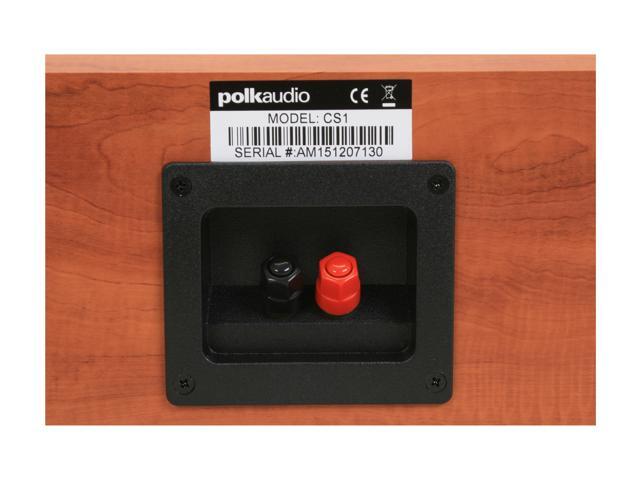 Polk Audio CS1 Cherry Center Channel Loudspeaker Single - Newegg.com