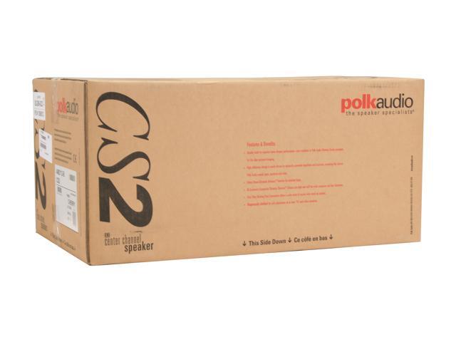 Polk Audio CS2 Cherry Center Channel Loudspeaker Single - Newegg.ca