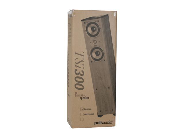 Polk Audio TSi300 Black High Performance Floorstanding Loudspeaker ...